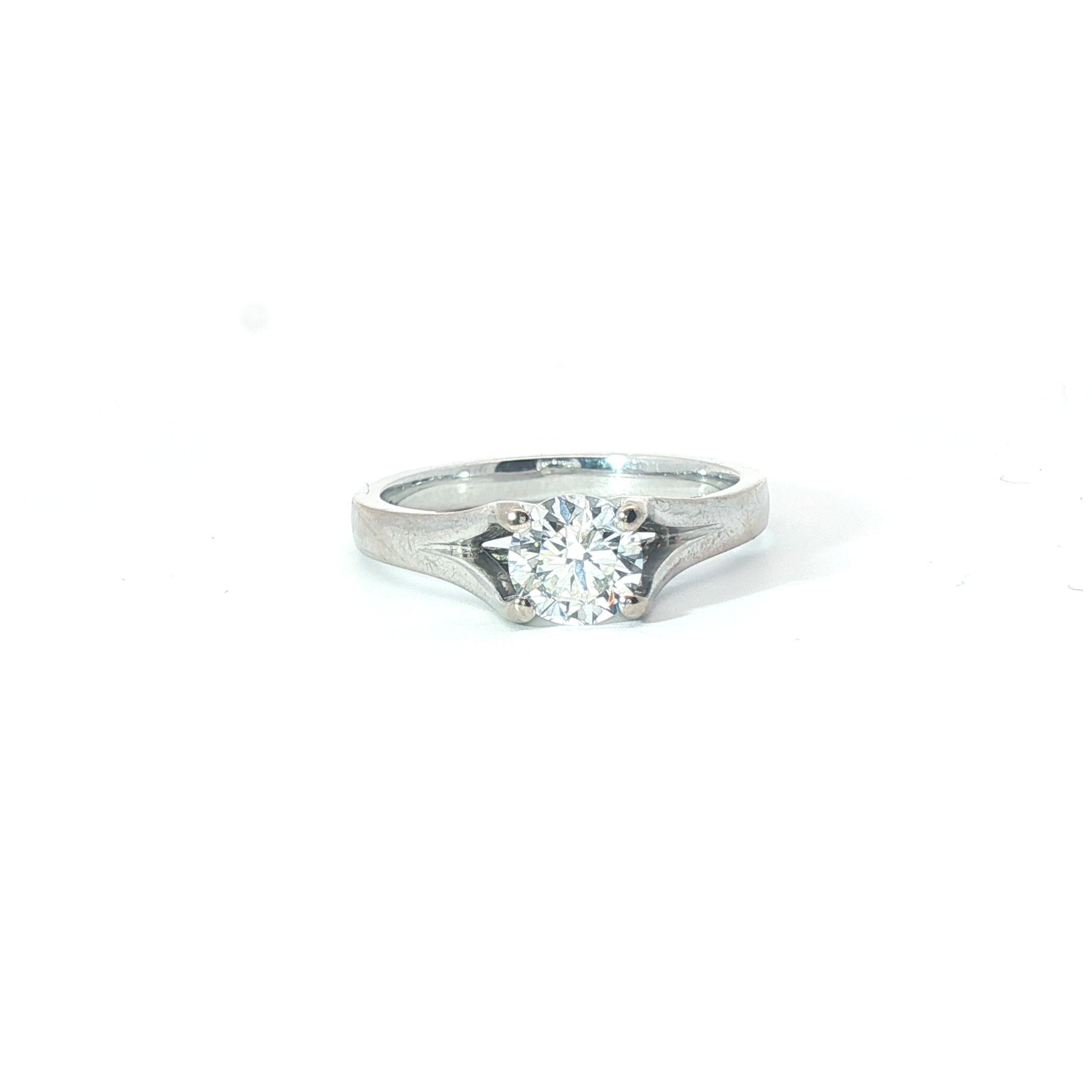 Platinum Diamond Solitaire 0.75ct – Goldbank Jewellers