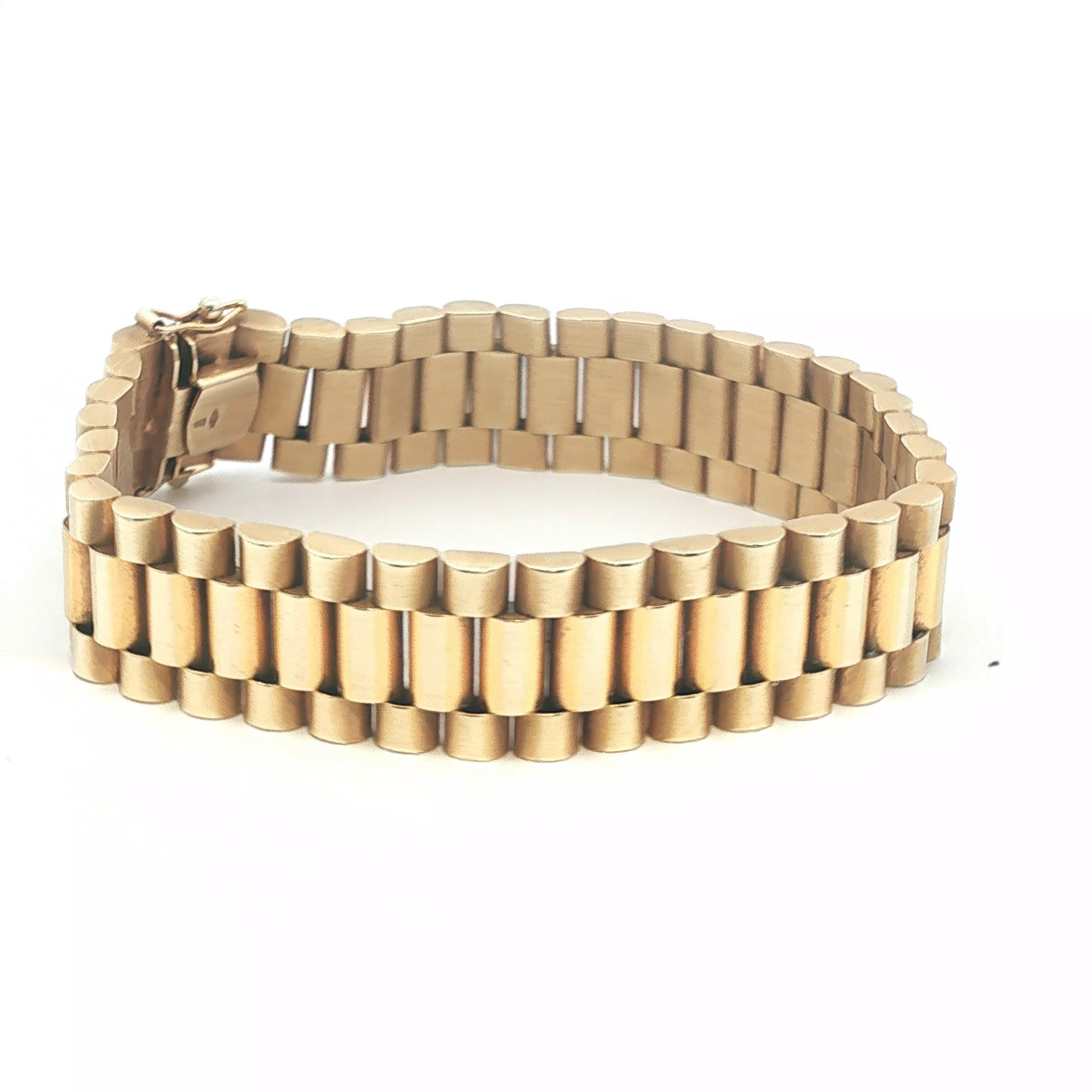 8.5" - Pre Owned - 9ct - Watch Bracelet Style - (45.41g ) – Goldbank ...