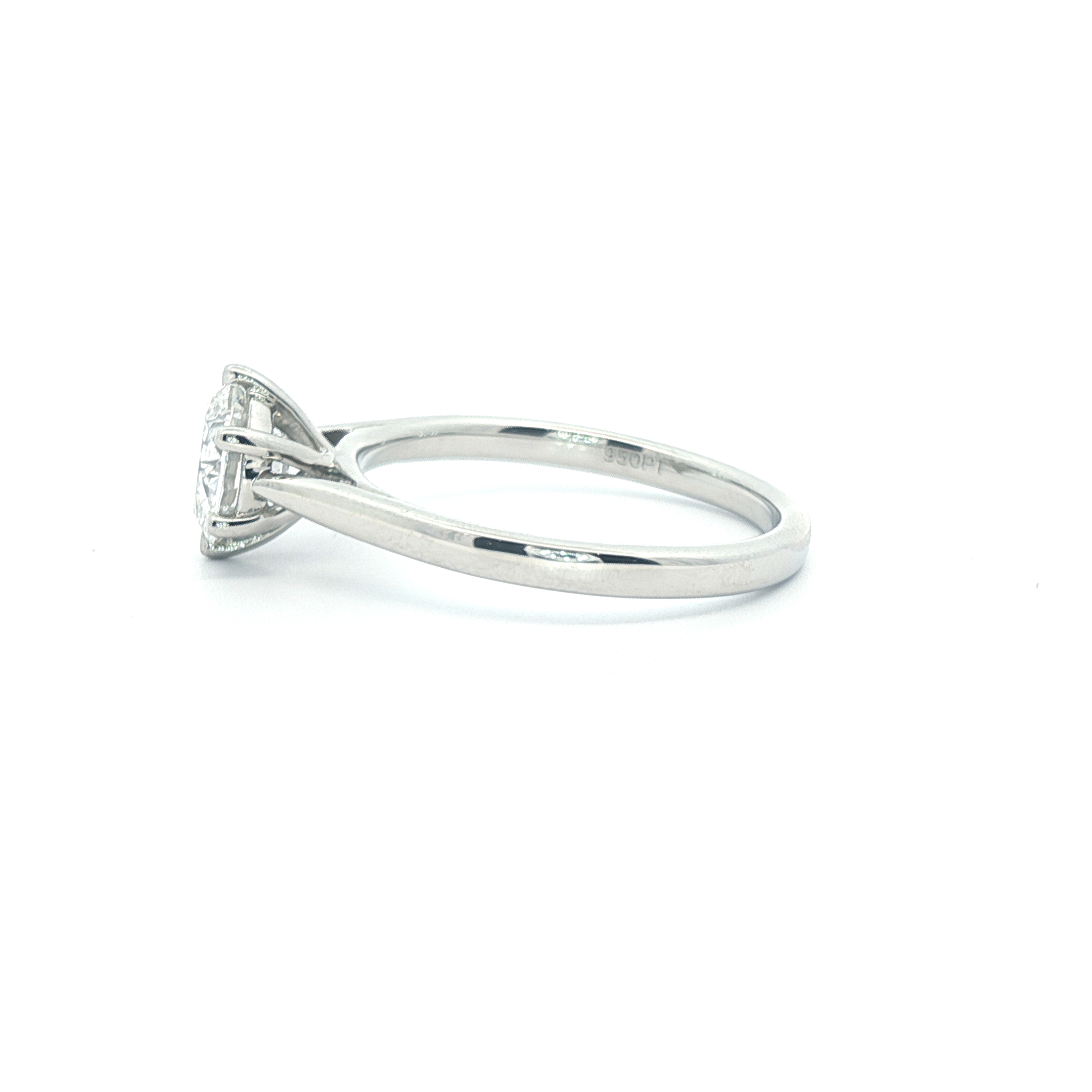 Platinum Diamond Solitaire 1.02ct (LAB-GROWN) D-VVS1 – Goldbank Jewellers